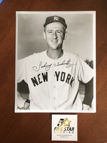 Johnny Schultz autographed signed 8x10 photo NY Yankees COA | eBay