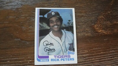 1982 TOPPS # 504 RICK PETERS BASEBALL CARD | eBay