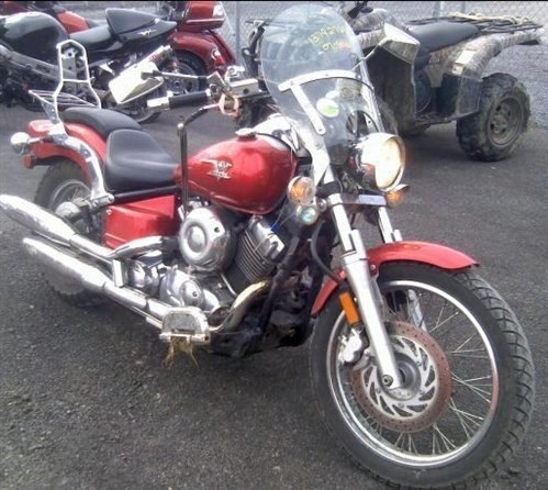 2007 Yamaha XVS 650 Vstar- Triple tree top clamp | eBay
