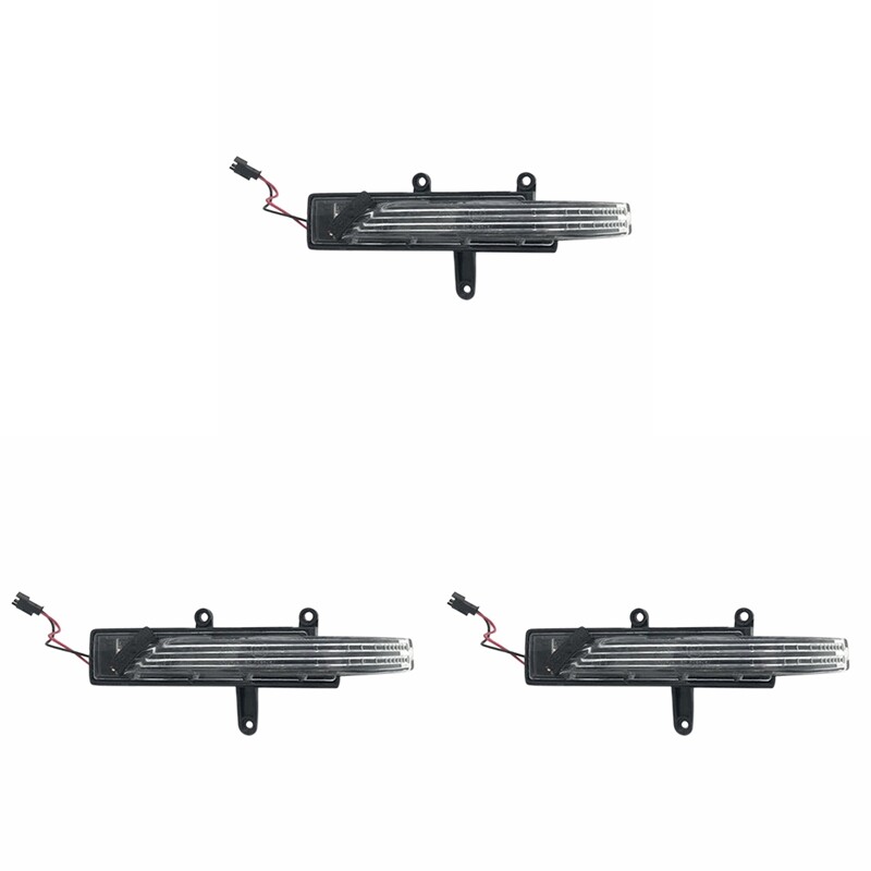 3X Car Left Rearview Side Turn Indicator Light for 2/3X1500 ...