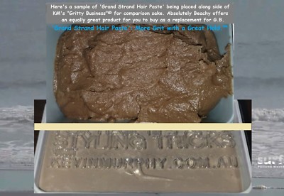 Grand Strand Hair Paste by Absolutely Beachy, Pliable Pomade. 2+ oz No ...