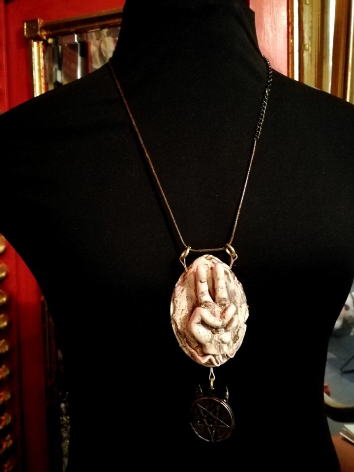 Antique Book Satanic Grimoire Black Magic Esotericism Manual Occult ...