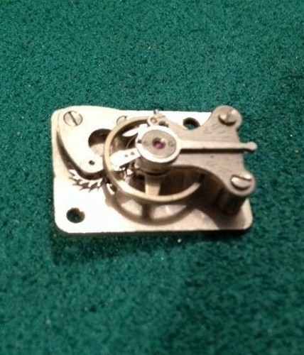 Smiths Clock Platform Escapement for car clock (8 LEAF Broken staff ...