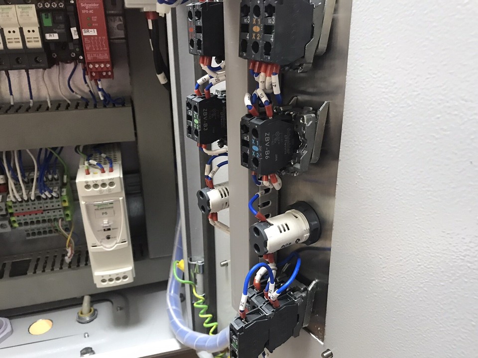 Electrical Control Panel with Disconnect, Counter/Timer, Power Supply ...