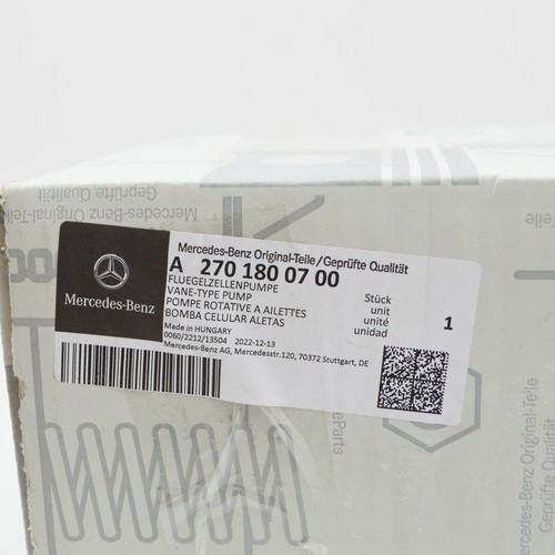 NEW MERCEDES-BENZ A W177 VANE OIL PUMP A2701800700 | eBay