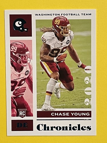 Chase Young 2020 Chronicles Rookie Teal #99 Washington Football Team | eBay