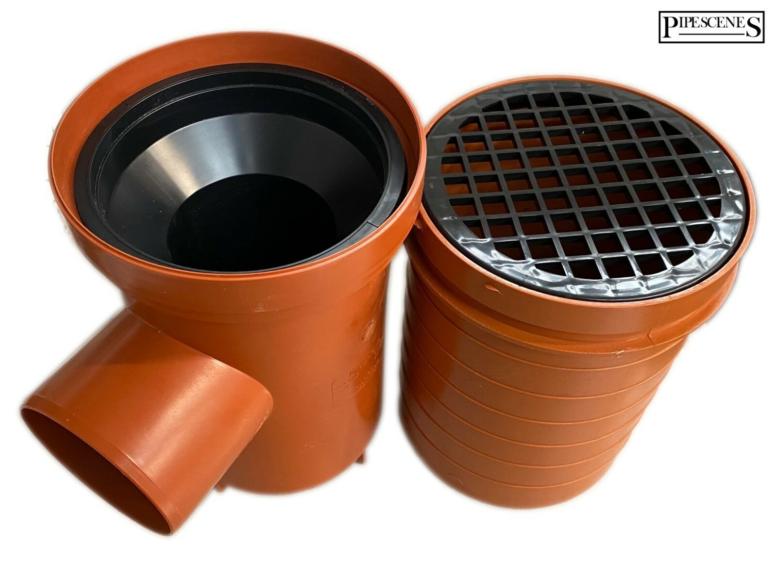 110mm Bottle Trap Gully with Extension Included - Extended for Drainage ...