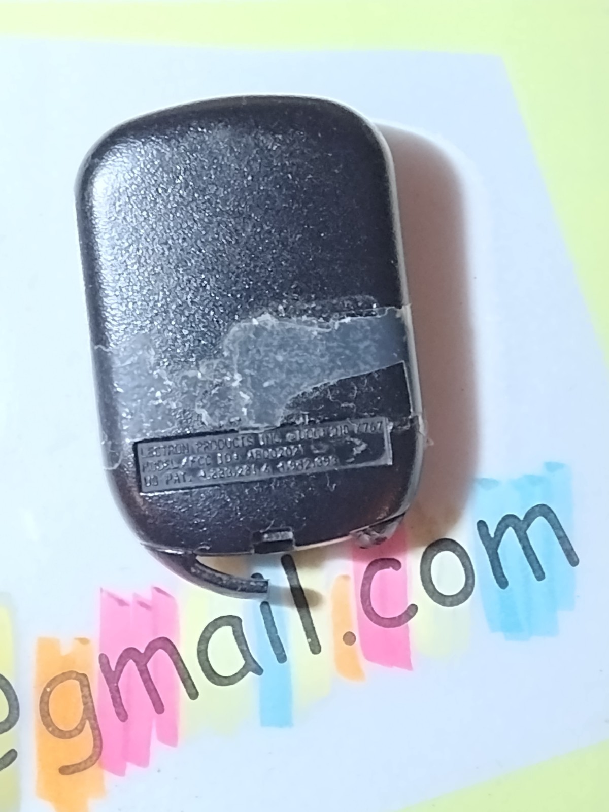 93 95 96 96 Corvette C4 Keyless Entry Remote Key Fob PKE Coupe UNTESTED ...
