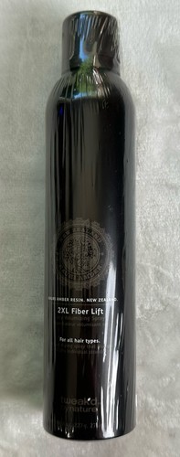 NEW Tweak’d By Nature Kauri Amber Resin 2XL Fiber Lift Dry Volumizing ...