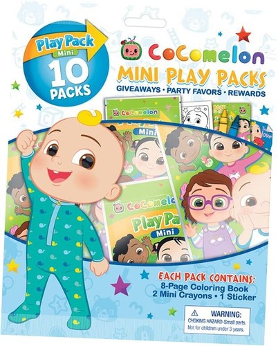 Play Packs | Party Favors | Coco Melon Mini Play Packs | Includes ...