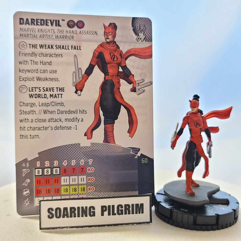 Marvel Heroclix DAREDEVIL - 036 RARE Spider-Man Beyond Amazing | eBay