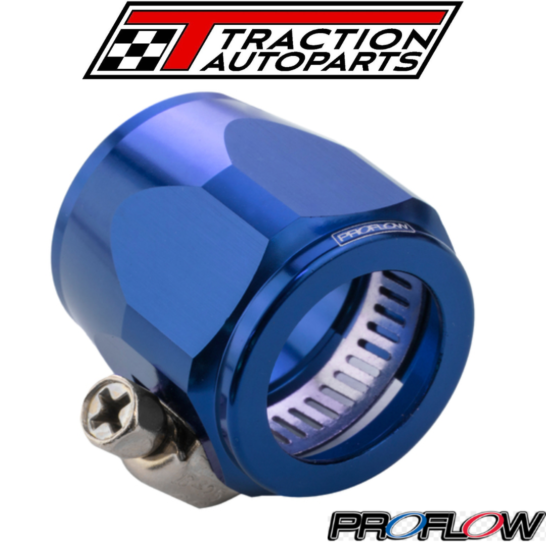 Aluminium Hex Hose Finisher Clamp 58mm ID, Silver/Red/Blue/Chrome ...