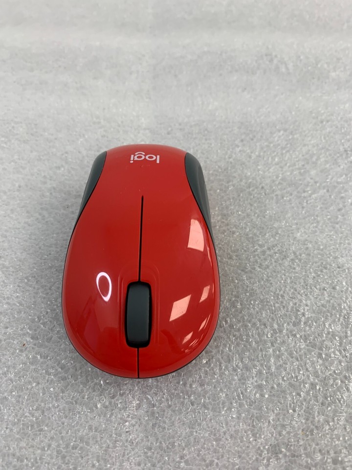 GENUINE Logi M187 Wireless Mini Mouse RED NO DONGLE FREE SHIPPING | eBay