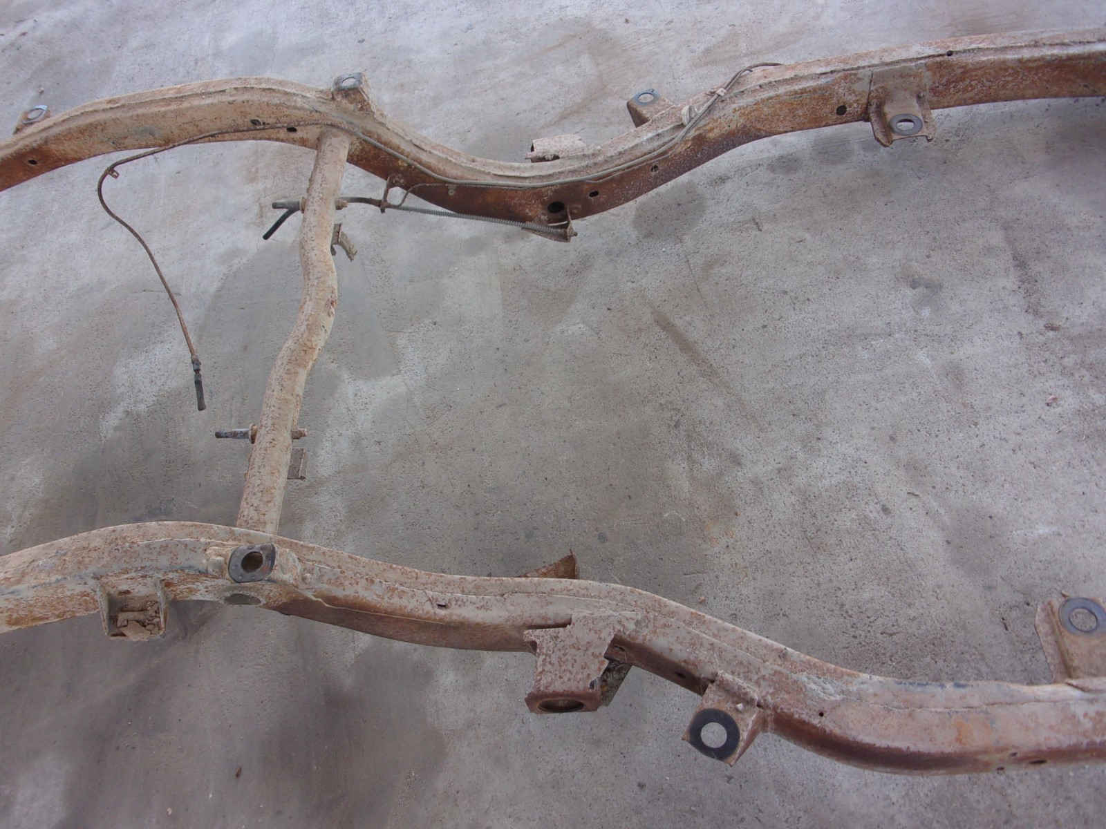 63 64 FORD GALAXIE 500 FRAME CHASSIS SOLID OEM STRAIGHT RARE | eBay