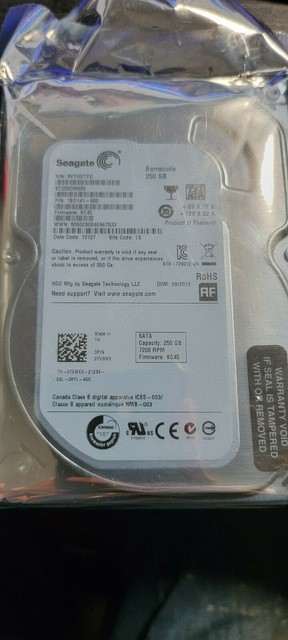 Seagate Constellation.2 250GB Internal 7200RPM 2.5" (ST9250610NS) HDD ...