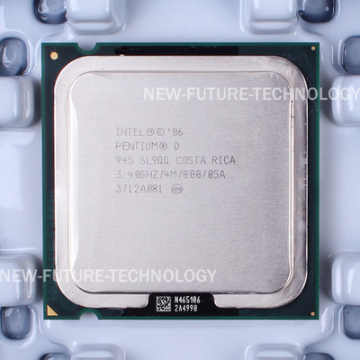 SL9QQ- Intel Pentium D 945 3.4 GHz 800 MHz LGA 775 CPU 95W US free ...