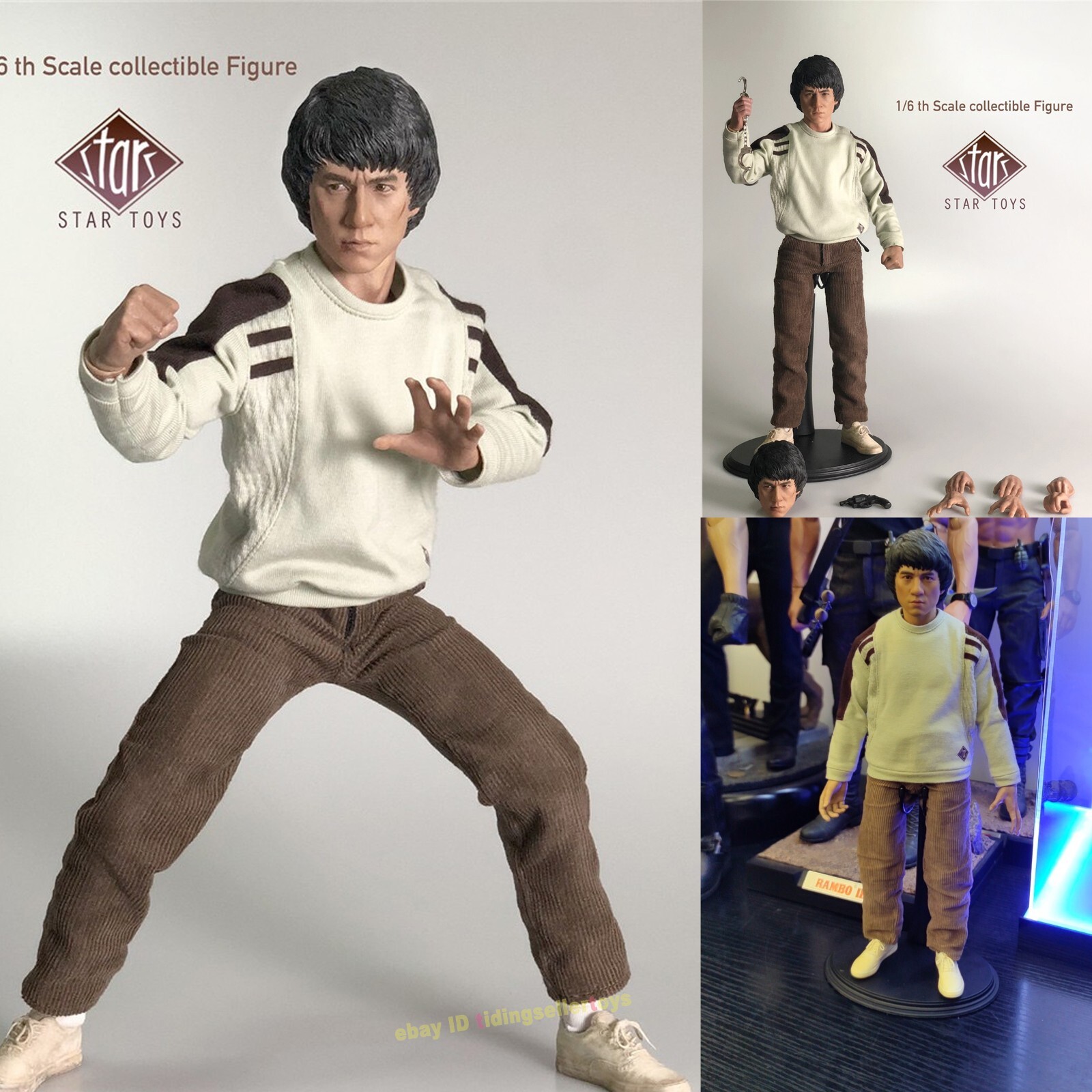Star Toys Jackie Chan Jackie Chan's Police Force 1/6 Action Figures ...