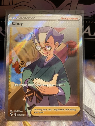 Choy 182/189 - Full Art Astral Radiance Ultra Rare Pokemon Card - Near ...