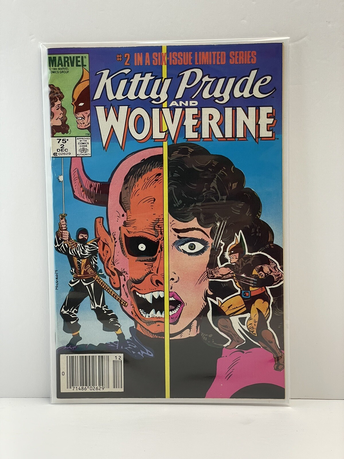 KITTY PRYDE AND WOLVERINE #2 Chris Claremont Shadowcat X-Men NEWSSTAND ...