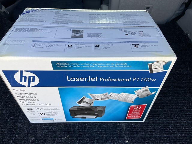 HP LaserJet Pro P1102w Standard Printer Laser Printer (CE657A) for sale ...