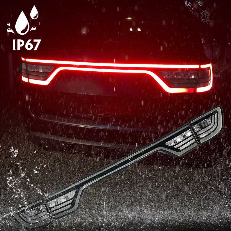 3Pcs Tail Lights For 2014-2022 Dodge Durango Liftgate Center Camera ...