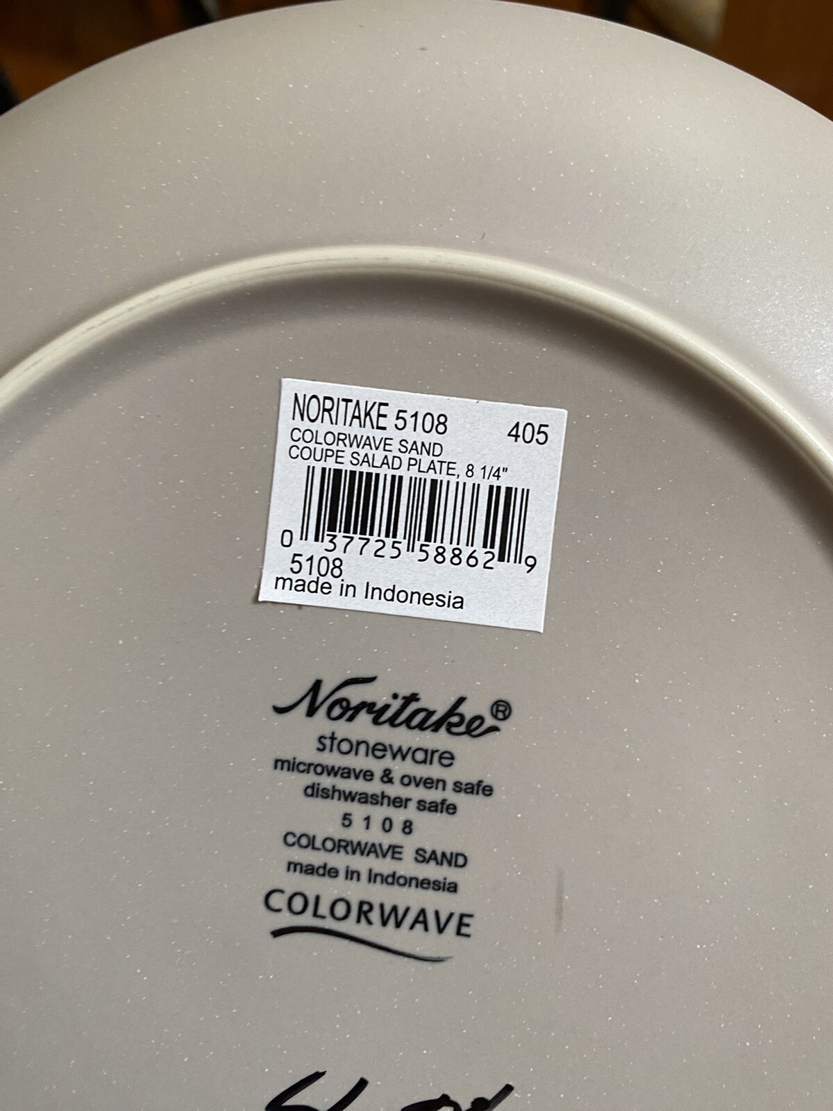 Noritake COLORWAVE SAND 4 pc Place Setting (Coupe Plates, Bowl, Mug) | eBay