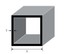 ALUMINIUM SQUARE BOX SECTION TUBE 13mm 16mm 19mm 25mm 29mm 32mm 38mm ...
