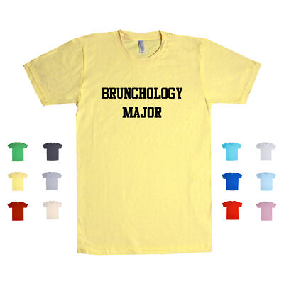 Brunchology Major breakfast lunch foodie lover cafe delicious Unisex T ...