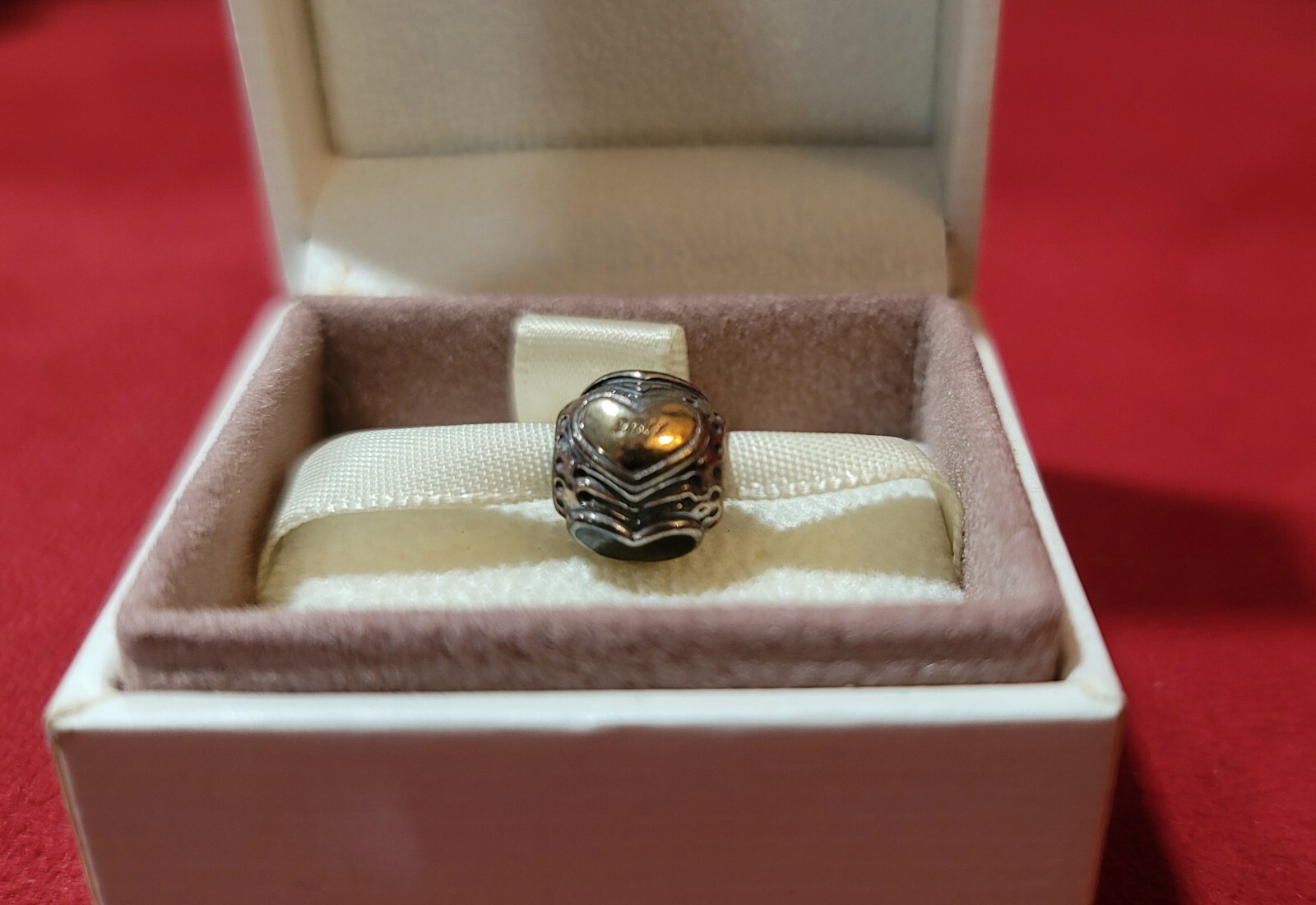 PANDORA | 14k Gold Silver Black Friday Charm 790591EN16 RARE Retired ...