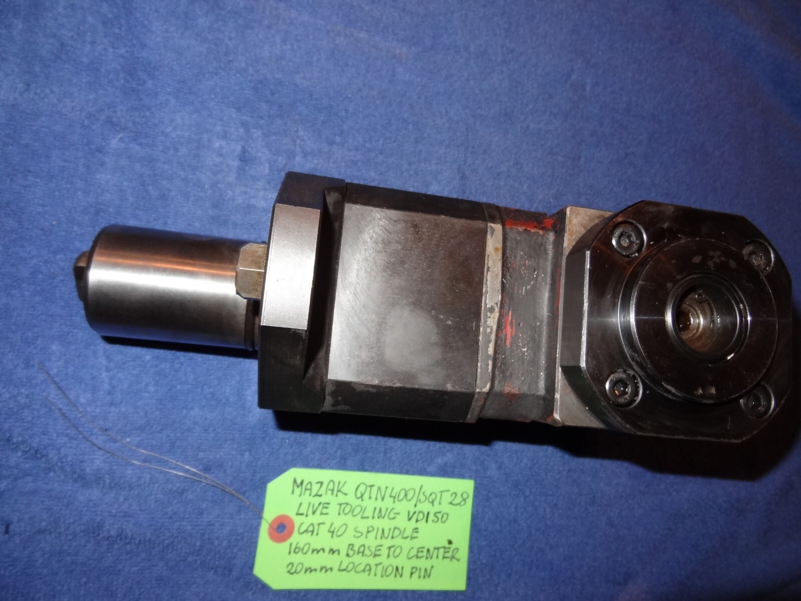 MAZAK QTN400/SQT28 VDI 50 LIVE TOOLING CAT 40 SPINDLE | eBay