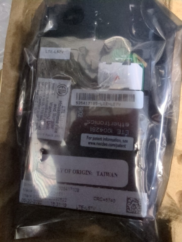 Honeywell Touch LTE Communicator (LTE-L57V) for LYNX Touch L5210 and ...