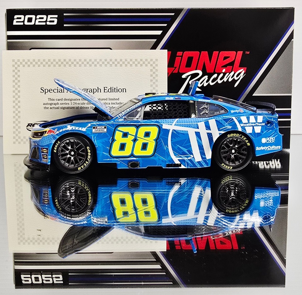 AUTOGRAPHED SHANE VAN GISBERGEN 2025 TRACKHOUSE 1/24 ACTION DIECAST | eBay