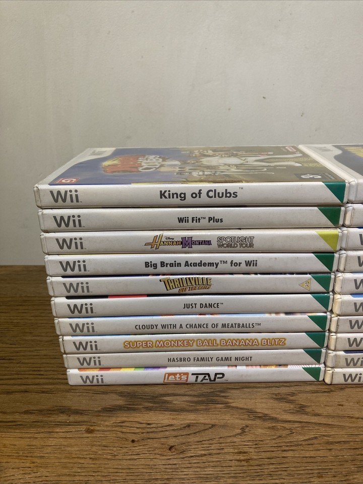 20x Bundle Of Wii Games Job Lot Video Games | eBay UK