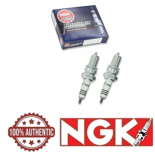 2 pc NGK 6681 DR8EIX Iridium IX Spark Plugs for XS4163DP XS4163 X24ESR ...
