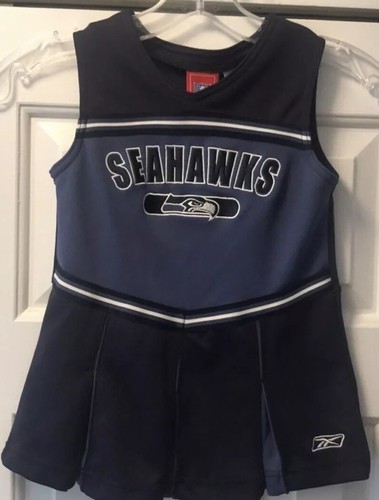 Reebok Seattle Seahawks Kids Toddler Size 3T 3 Cheer Outfit Cheerleader ...