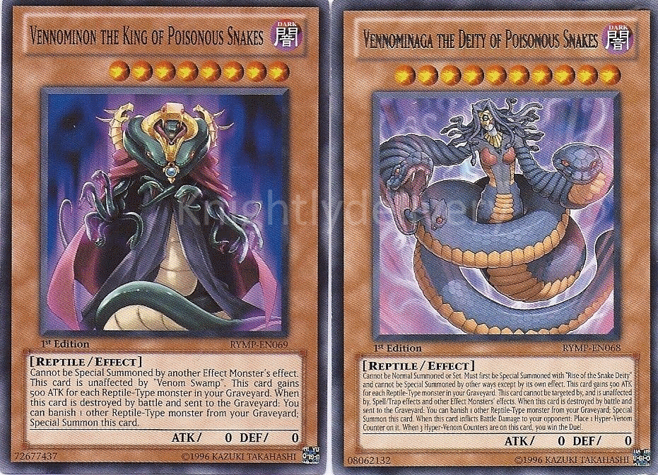 Yugioh Authentic Professor Viper Deck - Vennominaga - Vennominon - 40 ...