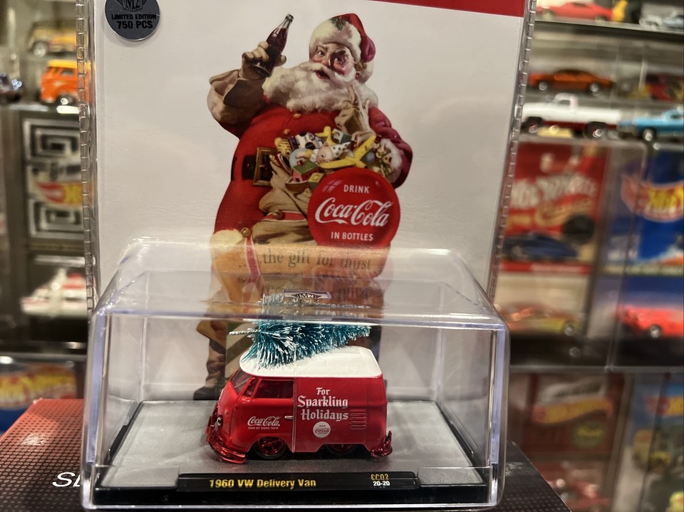 MIP M2 Machines Coca-Cola Christmas Kool Kombi 1960 VW Delivery Van ...