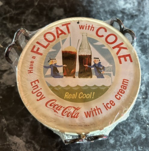 coca cola float with coke coasters | eBay UK