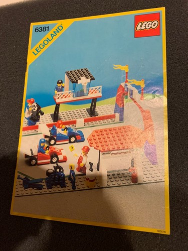 Vintage LEGO Playset Instruction Manual Booklet Only Legoland Book 6381 ...
