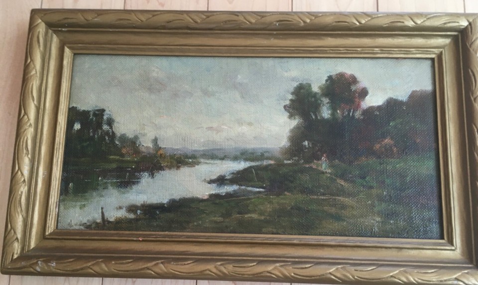 HORACE P. GILES original oil painting 1850-c. 1930s , beautiful | eBay