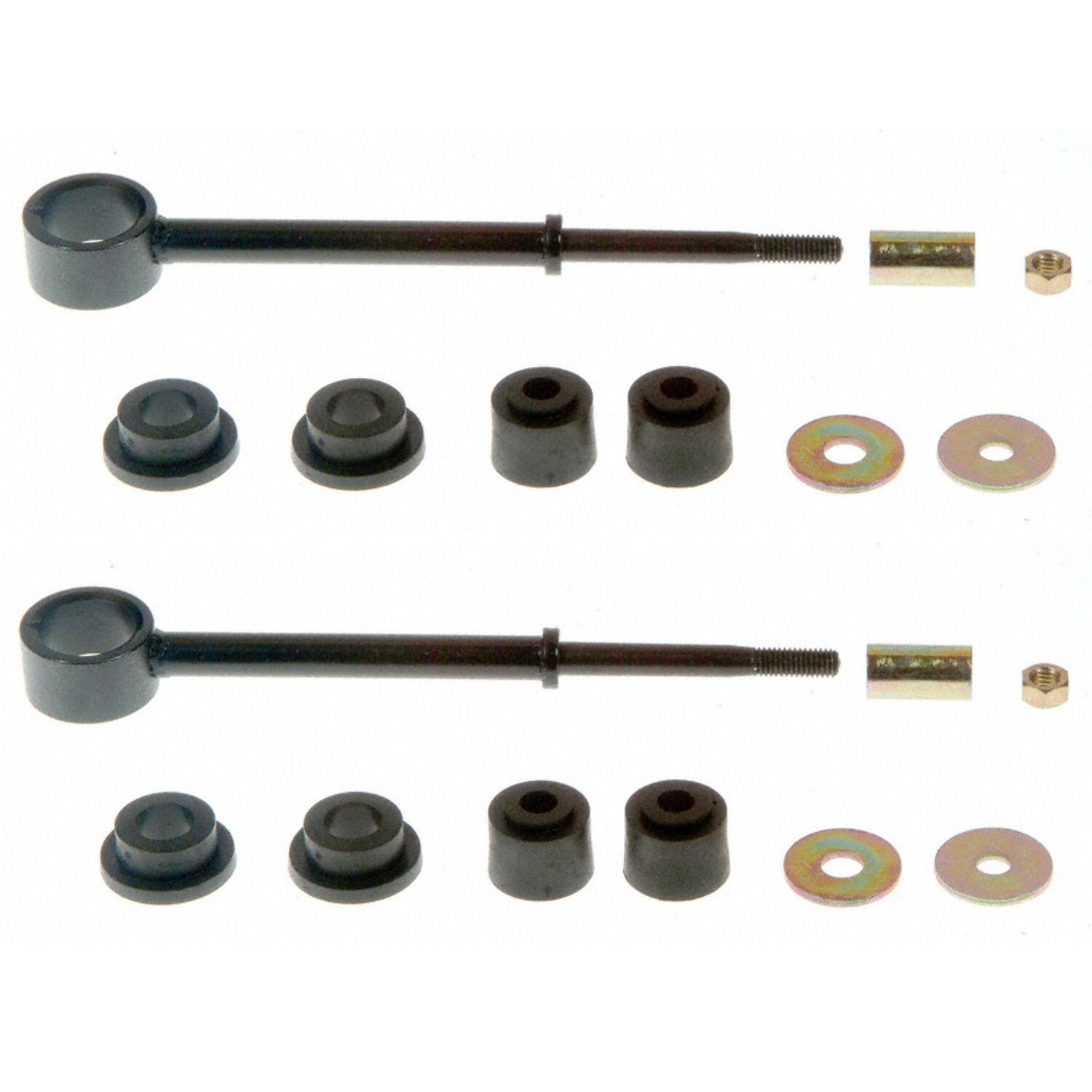 Pair Set of 2 Front Stabilizer Bar Links Moog for Ford F53 94-97 F59 94 ...