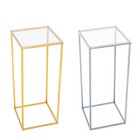 Metal Flower Stand Wedding Table Decor Flowers Rack Acrylic Cake ...