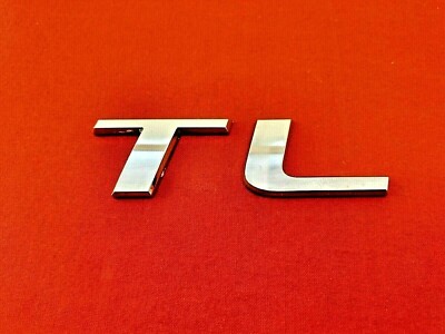 2007 2008 ACURA TL REAR TRUNK GATE CHROME EMBLEM LOGO BADGE LETTERS OEM ...