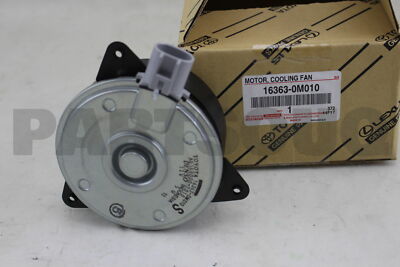 163630M010 Genuine Toyota MOTOR, COOLING FAN 16363-0M010 | eBay