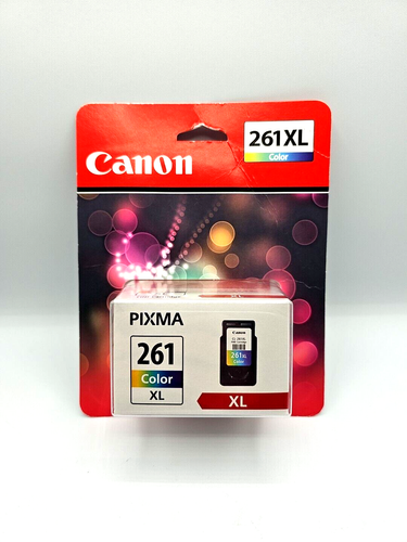 NEW Canon PIXMA 261 XL 261XL Color Fine Ink Cartridge GENUINE OEM ...