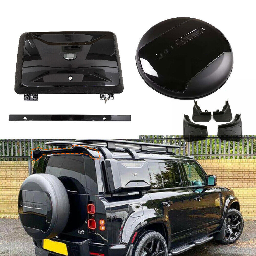 Fits For Defender 2020-2024 Spare Cover Side Mounted Gear Box Carrier ...