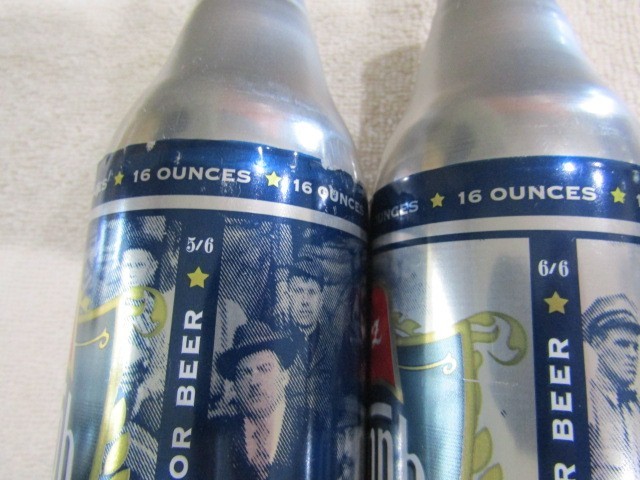 6 16oz Aluminum Beer Bottles for Triumph Beer from Storz Brewing of ...