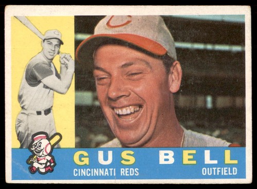 1960 Topps #235 GUS BELL Cincinnati Reds VG/EX | eBay