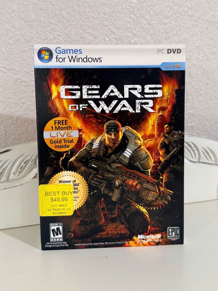Gears of War (PC) - COMPLETE SMALL BOX 882224613859| eBay