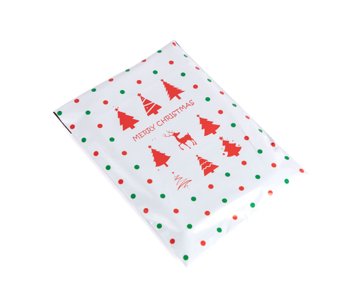 Christmas Poly Mailers Size 10x13 Holiday Pack of 20 Shipping Bags | eBay